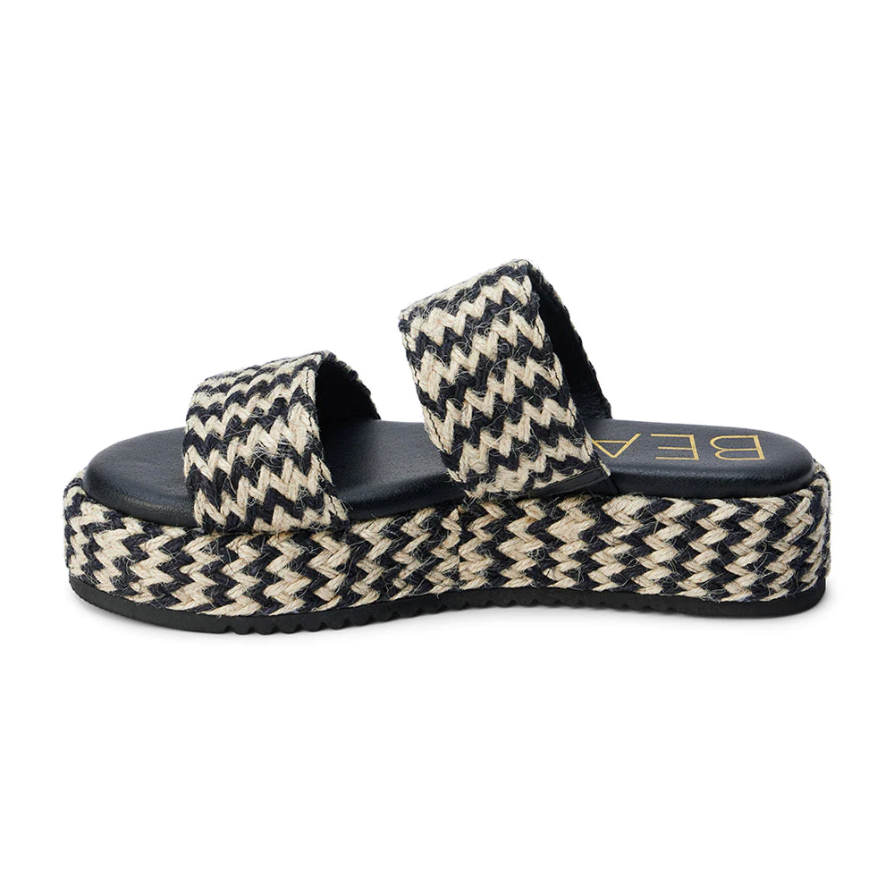 Borderline Platform Sandal / Black Multi – 3 Graces